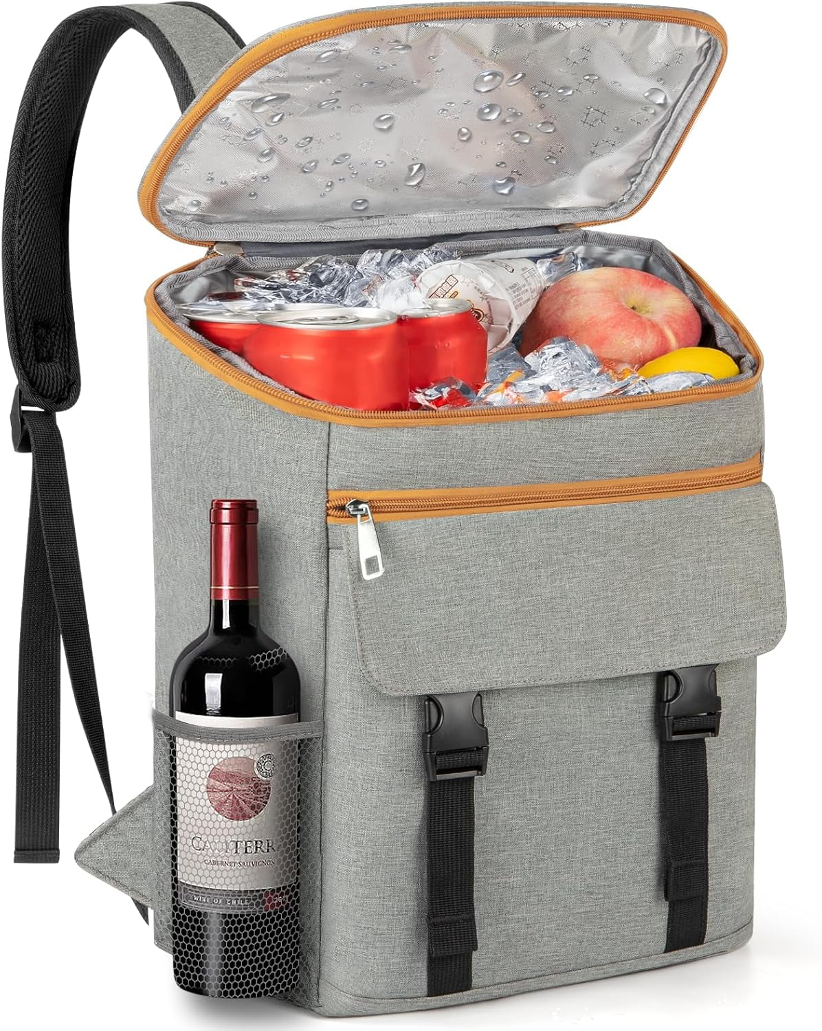 Cooler Backpack Soft Insulated Leak Proof 30/40/50/54 Cans Insulated ...