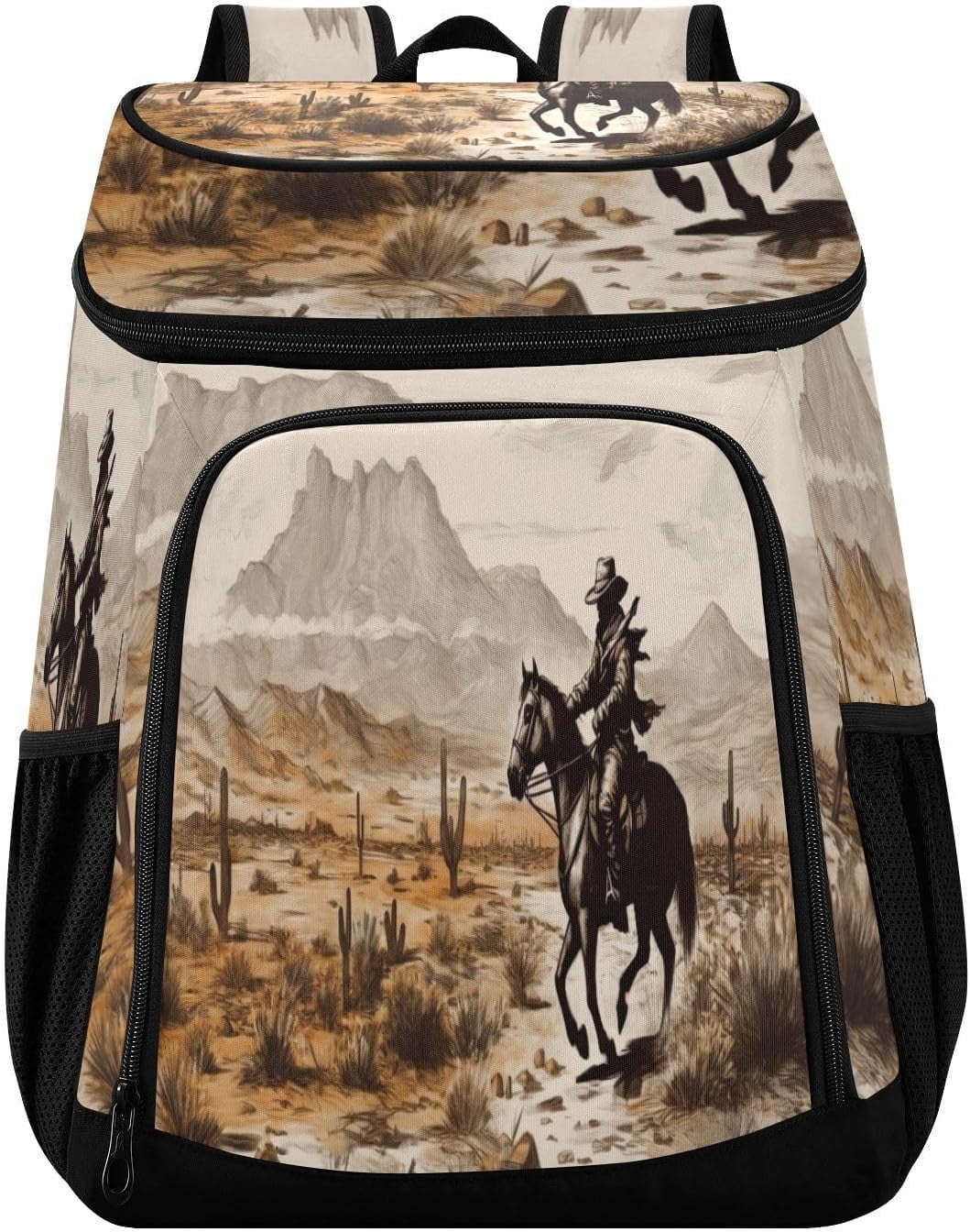 Cooler Backpack Western Cowboy Waterproof Insulated Cooler Backpack ...