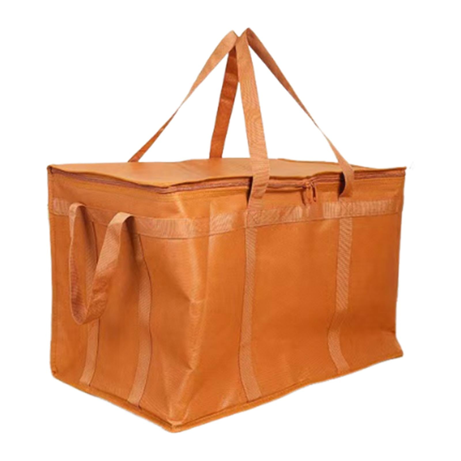 Cooler Bag Food Delivery Tote Shopping Carrier Heavy Duty Reinforced ...