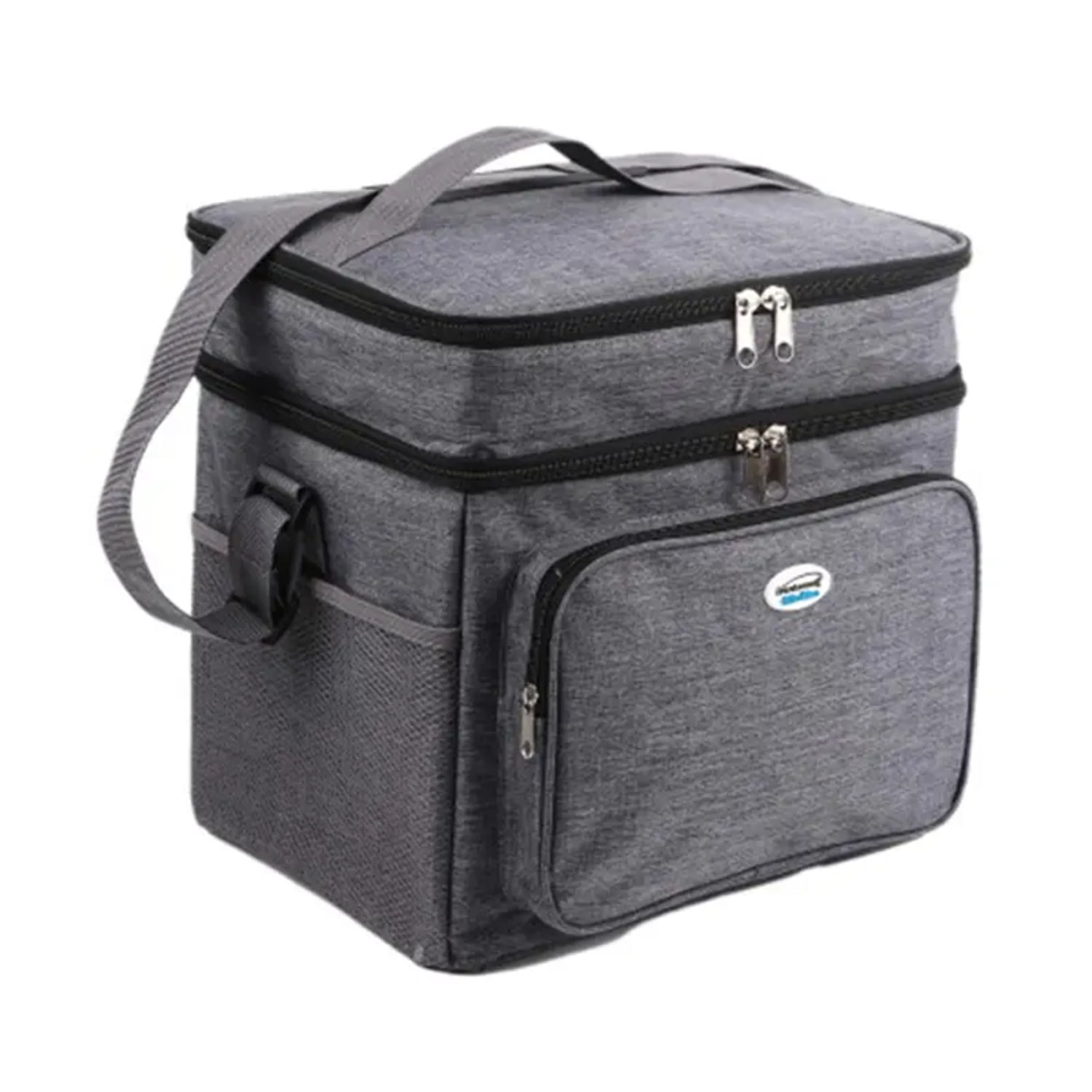 Cooler Bag w/ Hard Plastic Liner, 24 Can 12.5" x 13.8" x 12.5 ...