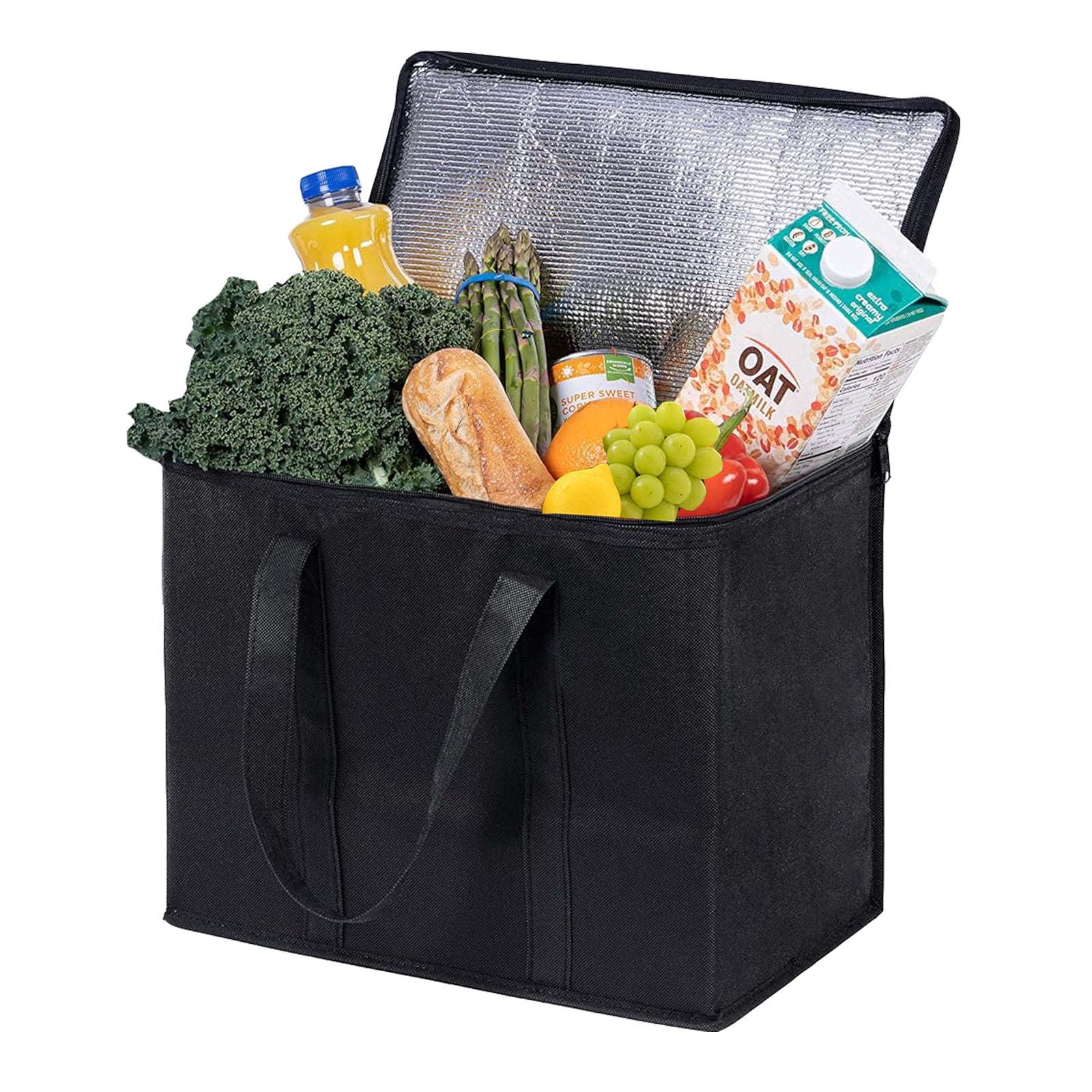 Cooler Bag and Insulated Grocery Bags for Food Delivery, Collapsible ...