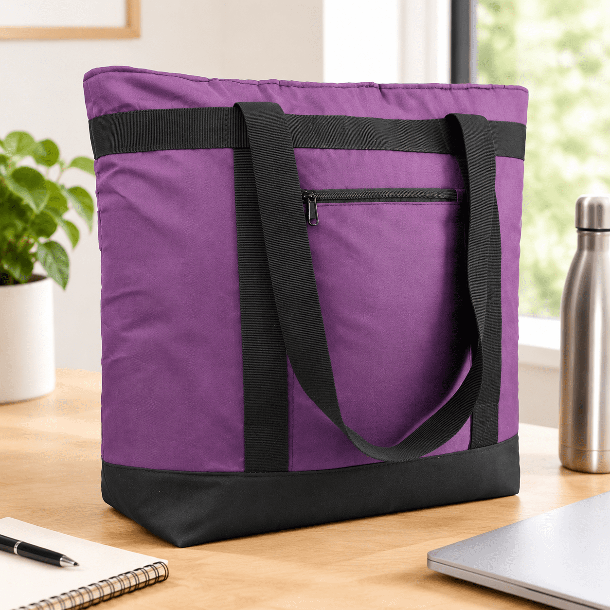 Cooler Bag Soft Insulated Tote for Beach Travel Grocery Shopping Lunch ...