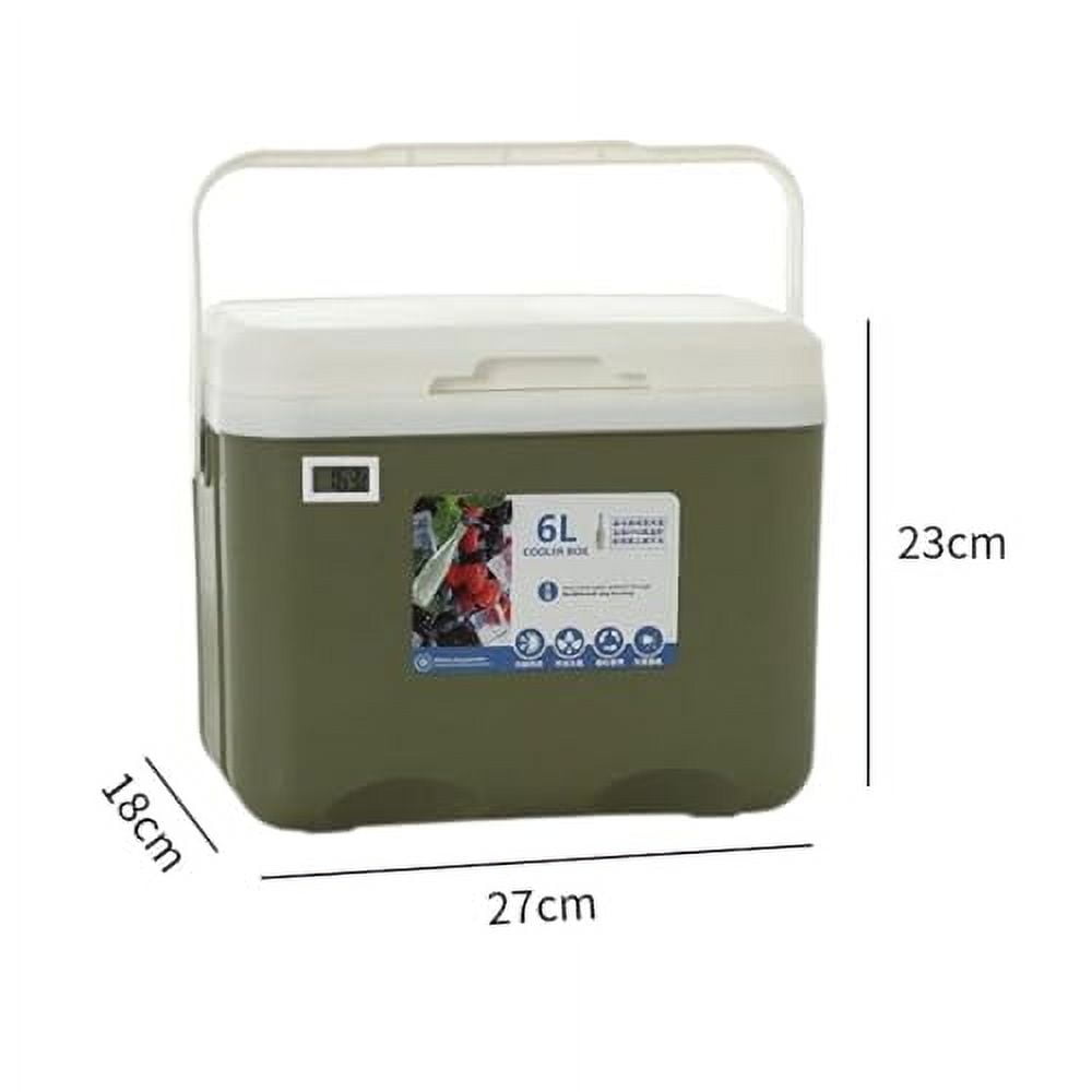 Cooler Box Small Ice Chest Personal 6L Cold Storage Insulated Box ...