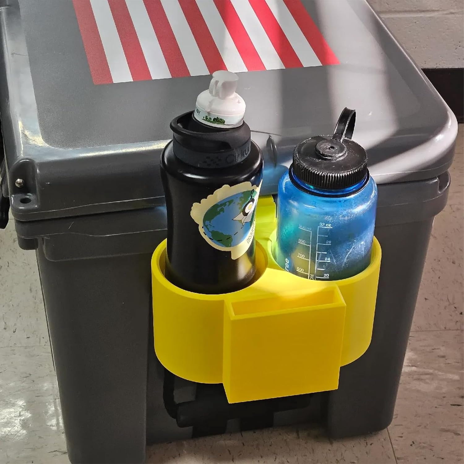 Cooler Cup Holder for RTIC 65 QT Cooler | Compatible with 32oz Bottles ...