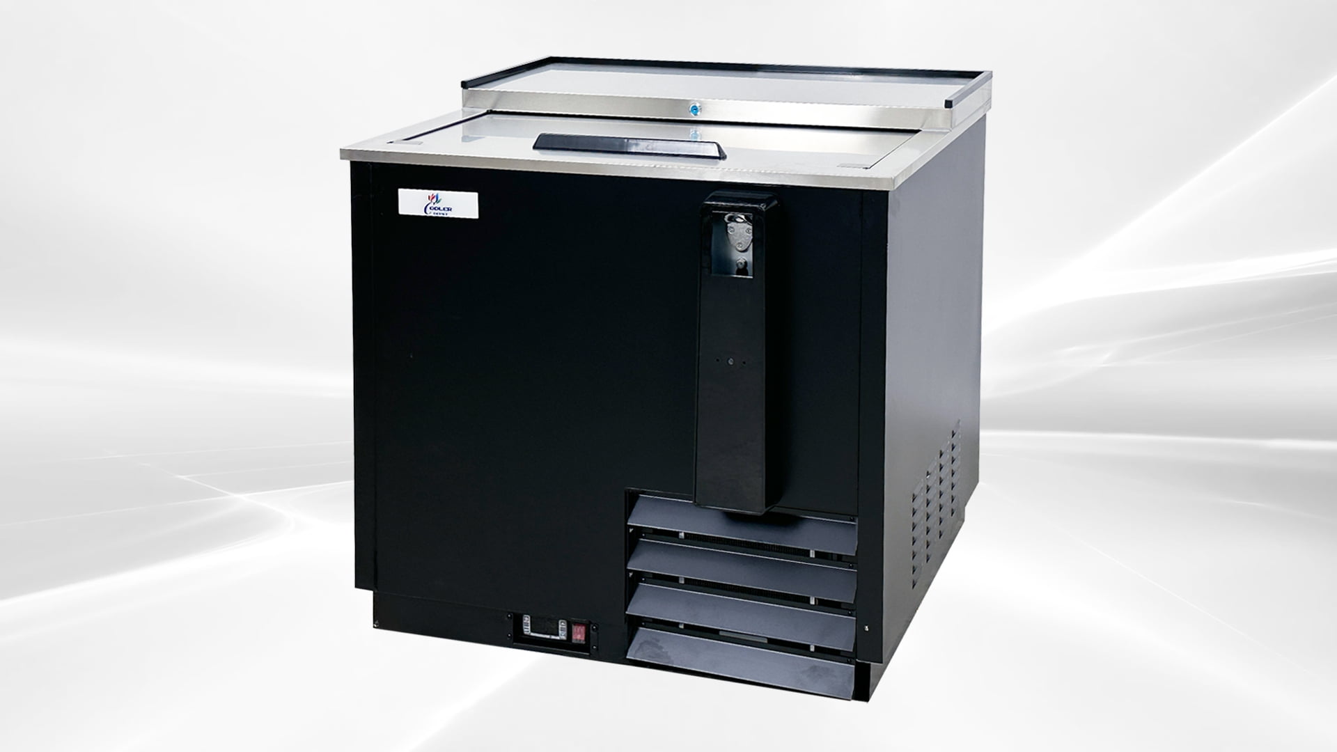 Cooler Depot 36 In. Beer Bottle Cooler Glass Froster Plate Chiller JBC-36 NSF ETL Certified ...