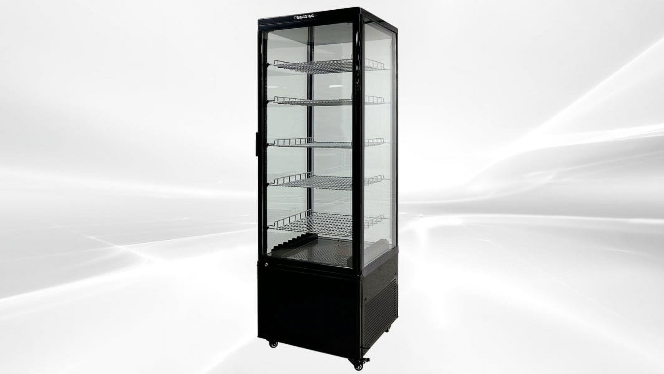 Cooler Depot 4 sides Glass Merchandiser Refrigerator LED Lighting RT ...