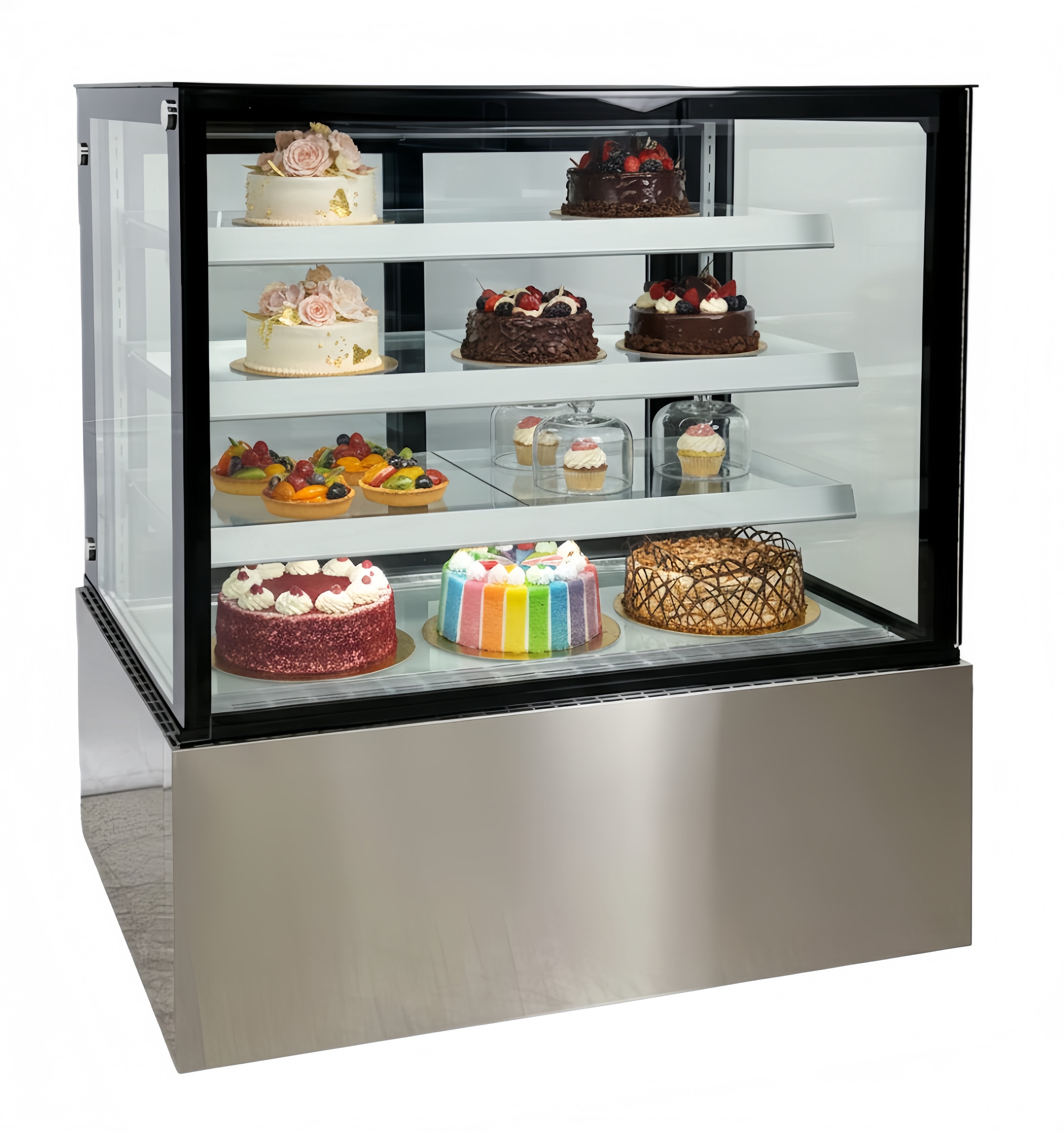 Cooler Depot 48" Bakery Refrigerated Display Case, 18.7 cu ft, 3-Shelf ...