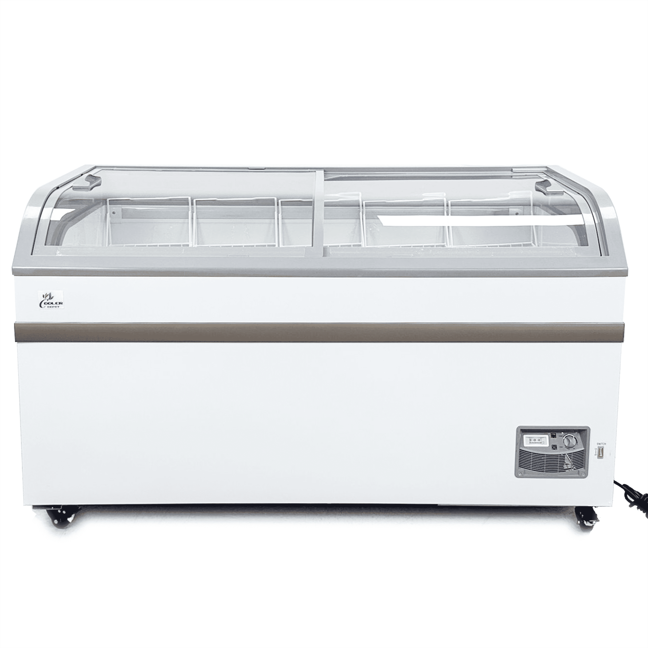 58" Chest Freezer with Glass | Bulk freezers for ecommerce - Walmart ...