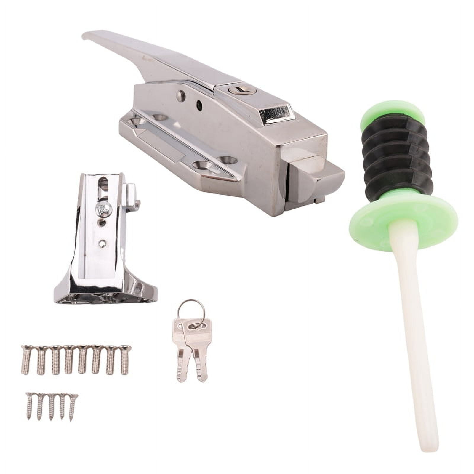 Cooler Door Latch Kit, Safety Freezer Handle Set, with Adjustable ...