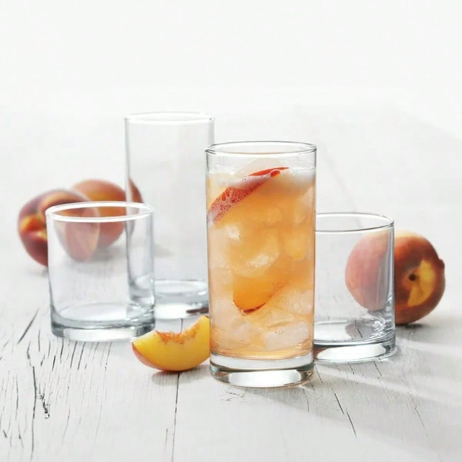 Cooler Drinking Set, Clear, 12 Pieces - Walmart.com