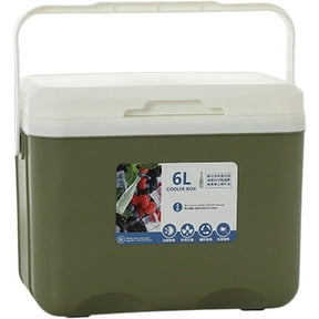 Colaxi Cooler Box Ice Bin Cold Storage Personal Ice Chest Small Hard ...