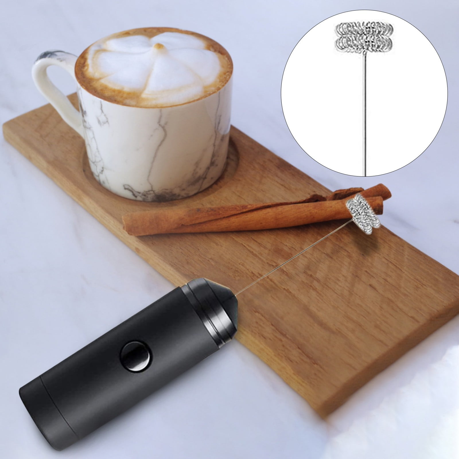 Cooler Kitchen Silicone Spoon Rest Whisk Mixer Milk Frother Coffee Milk ...