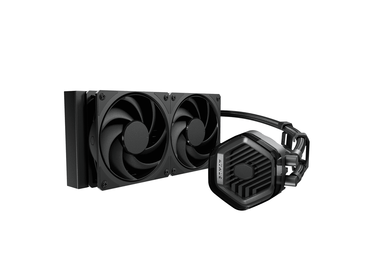 Cooler Master 240 Atmos Stealth High Performance Close-Loop AIO Liquid ...