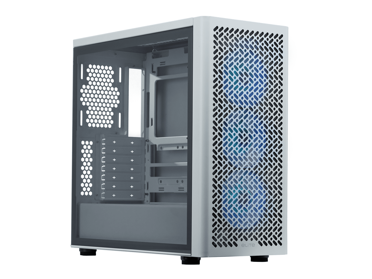 Cooler Master Elite 502 ATX High Airflow Minimalist PC Case, 410mm GPU ...