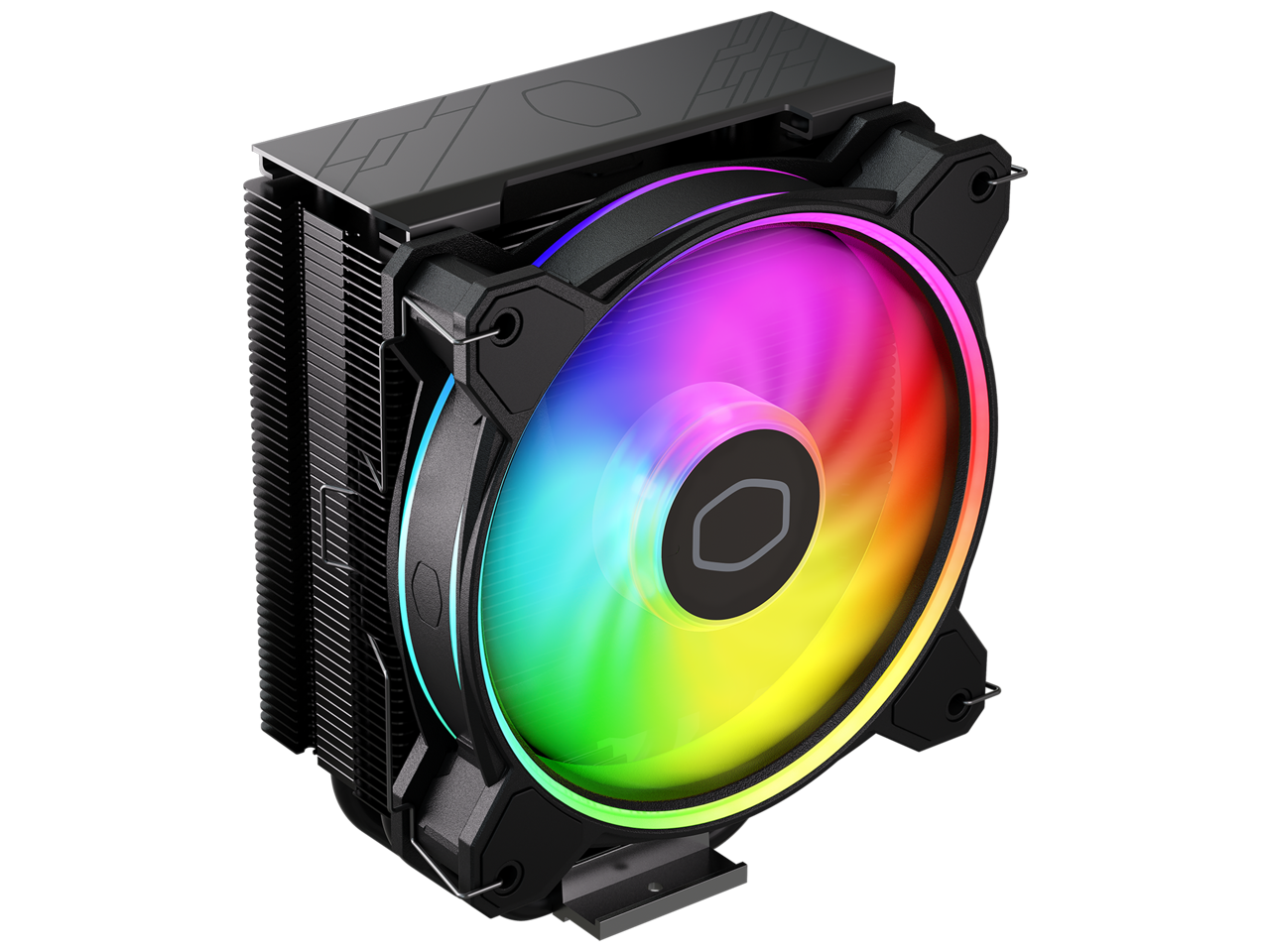 Cooler Master Hyper 212 Halo Black CPU Air Cooler, MF120 Halo² Fan ...