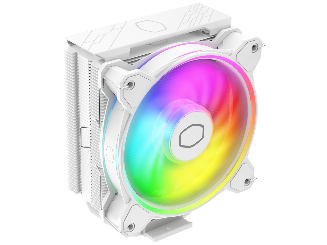 Cooler Master Hyper 212 Halo White aRGB CPU Air Cooler RRS4WW20PAR1 ...