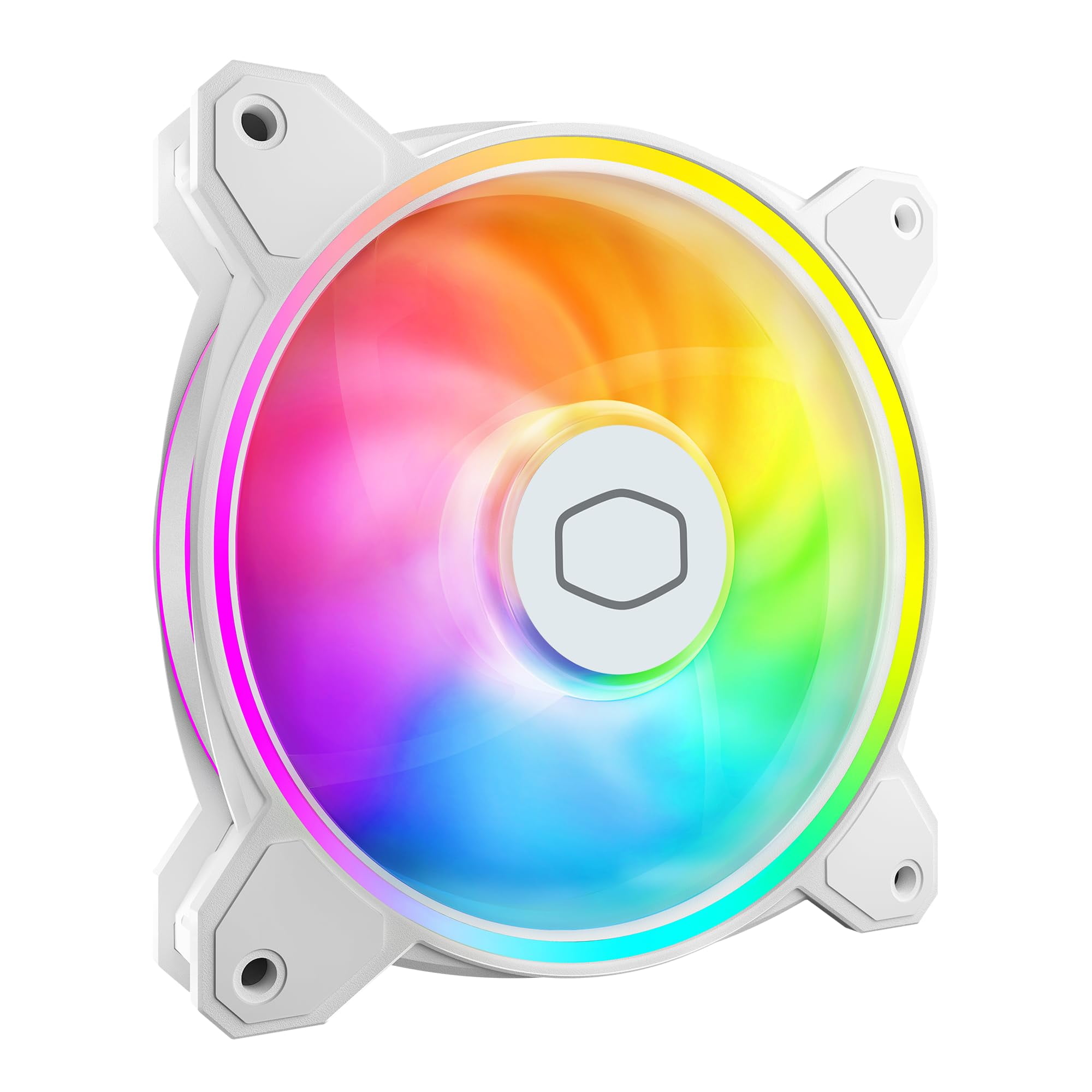 Cooler Master MF120 Halo² KEF16 White PC Case|Liquid Cooler|Air Cooler ...