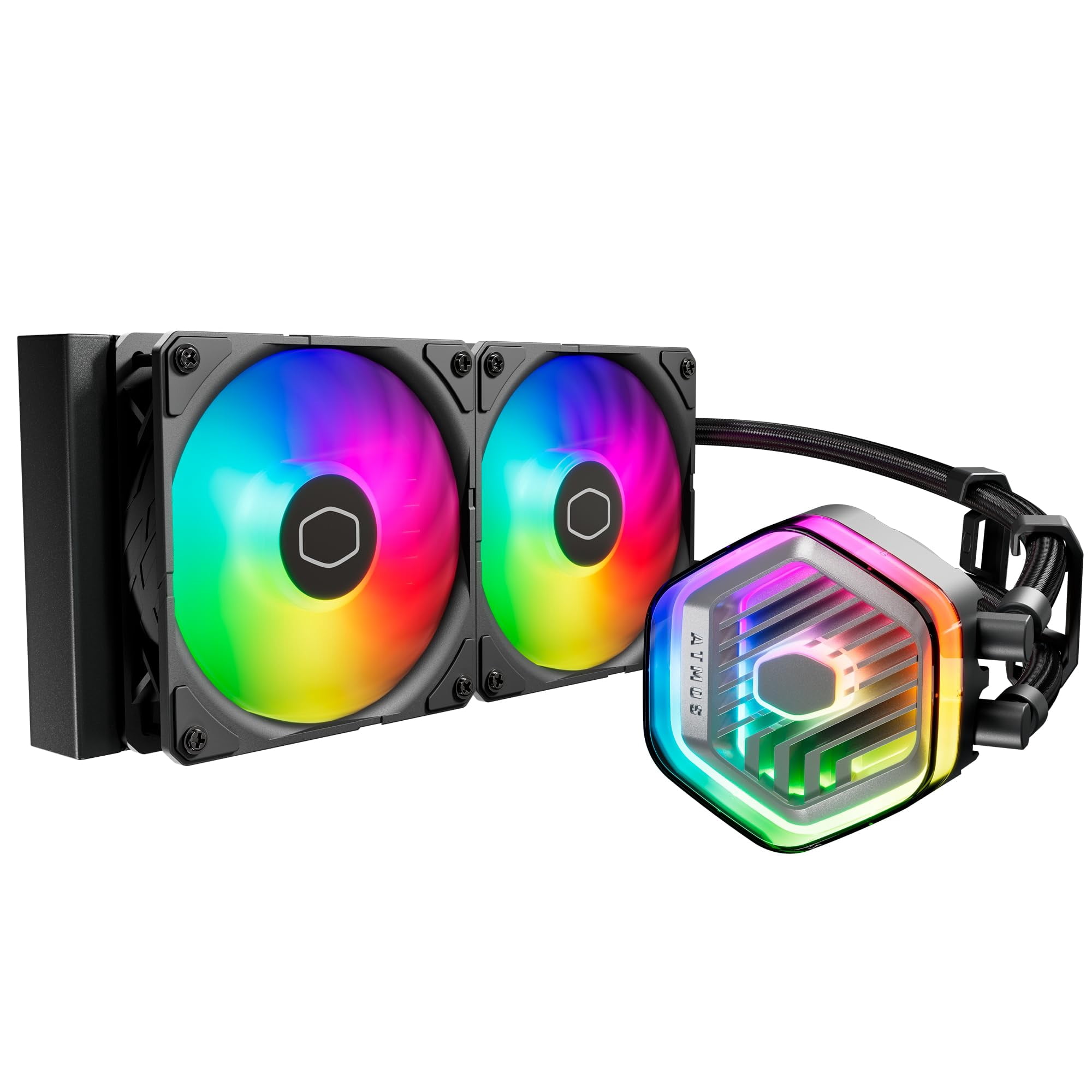 Cooler Master MasterAtmos RRF12 240 Black CPU Cooler - AIO Water ...