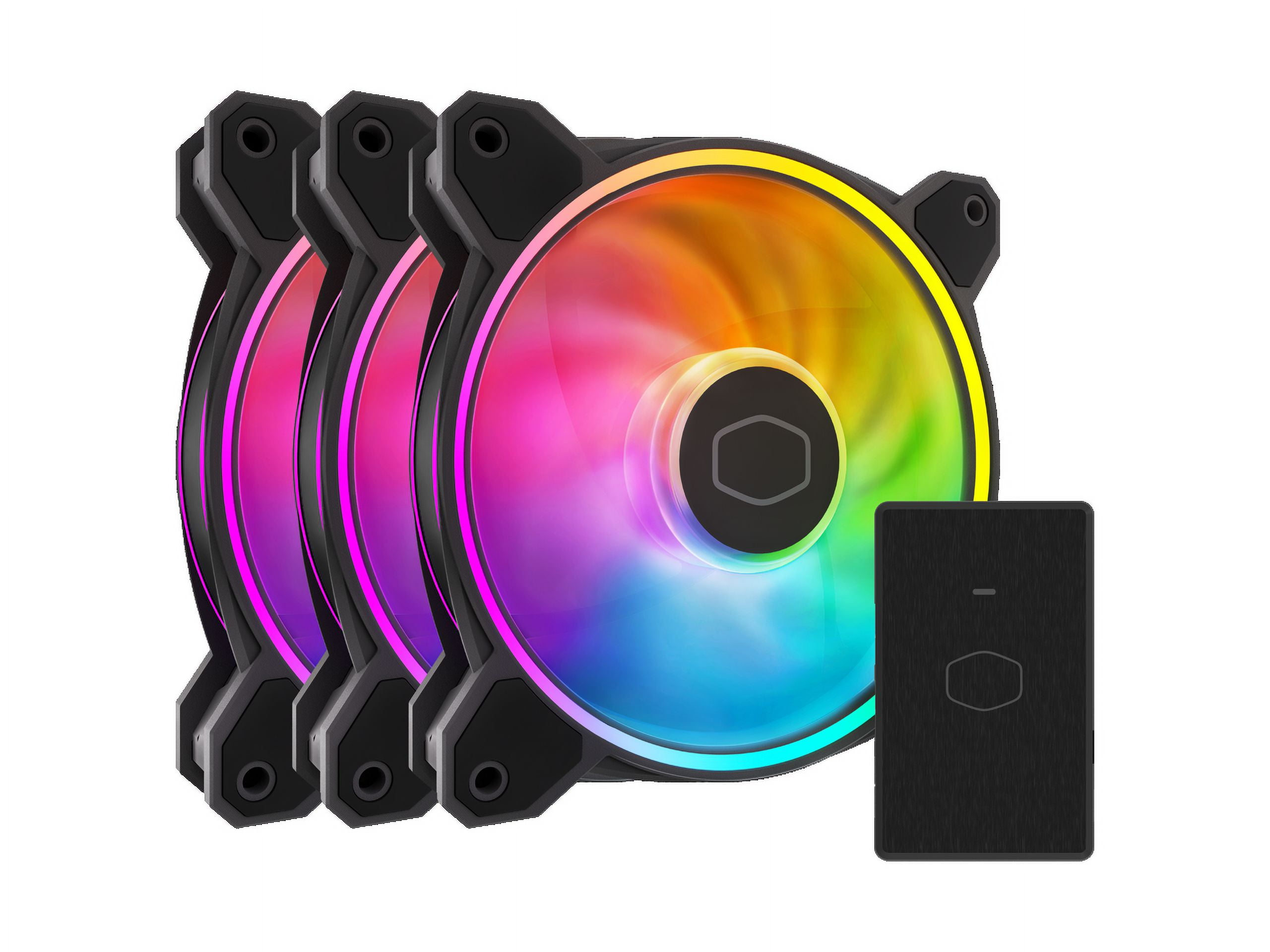 Cooler Master MasterFan MF120 Halo² 3in1 PC Case|Liquid Cooler|Air ...