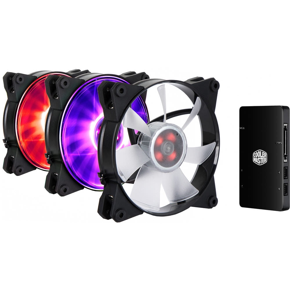 Cooler Master MasterFan Pro 140 Air Pressure RGB 3-in-1 with RGB LED ...