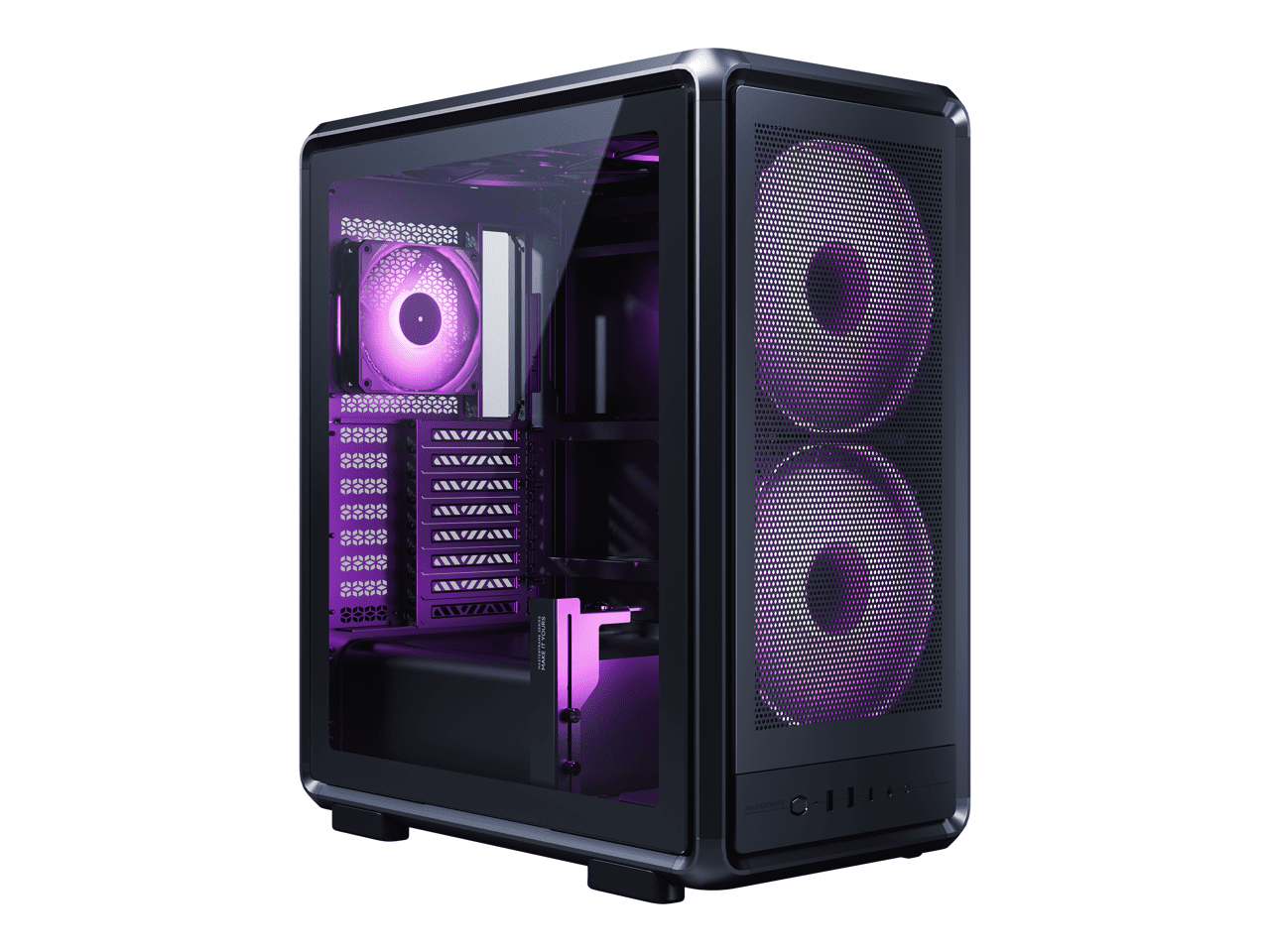 Cooler Master MasterFrame 500 Mesh Black FreeForm 2.0 Modular Platform ...