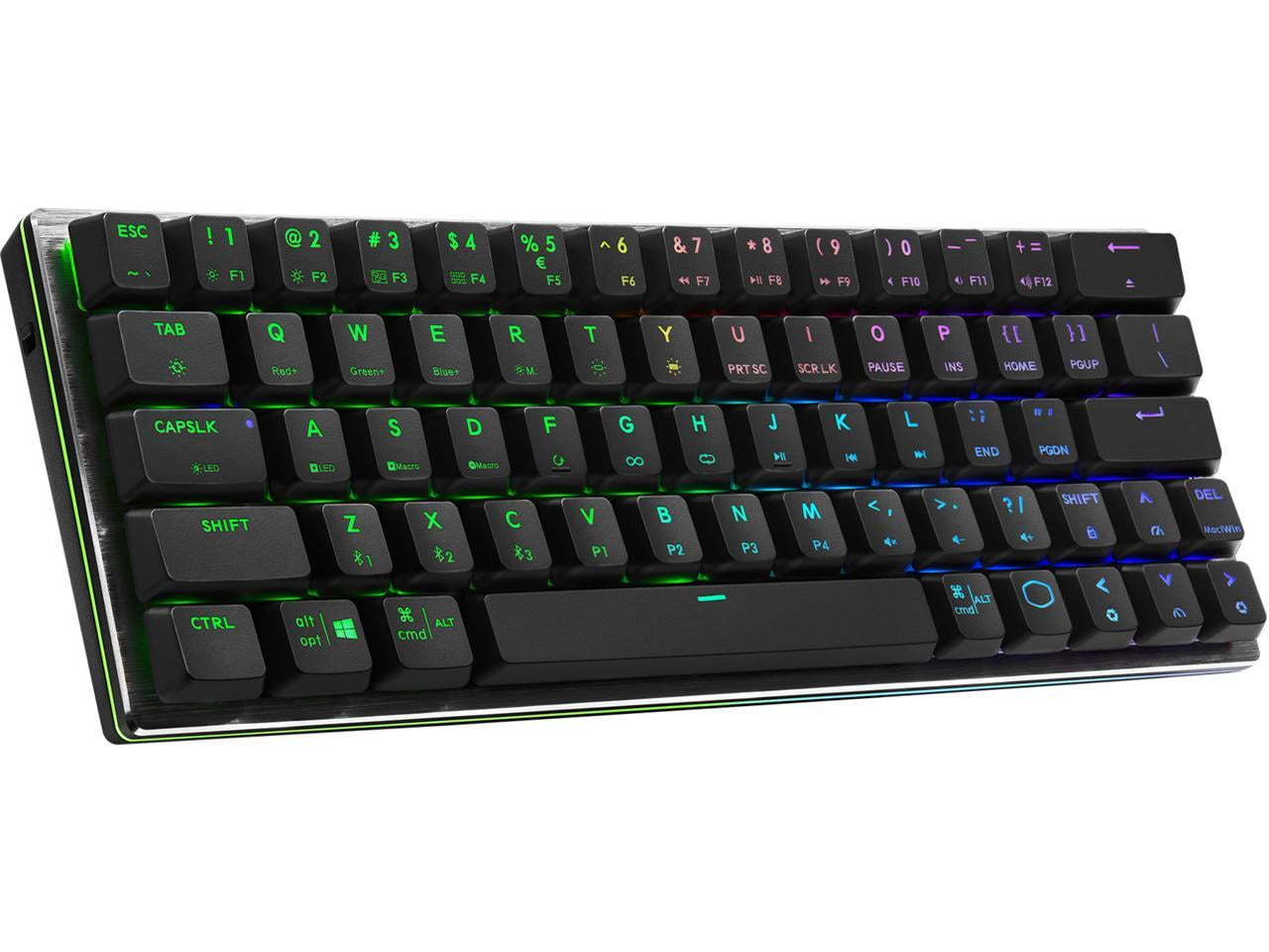 Cooler Master SK622 Wireless 60% Mechanical Keyboard with Low Profile ...