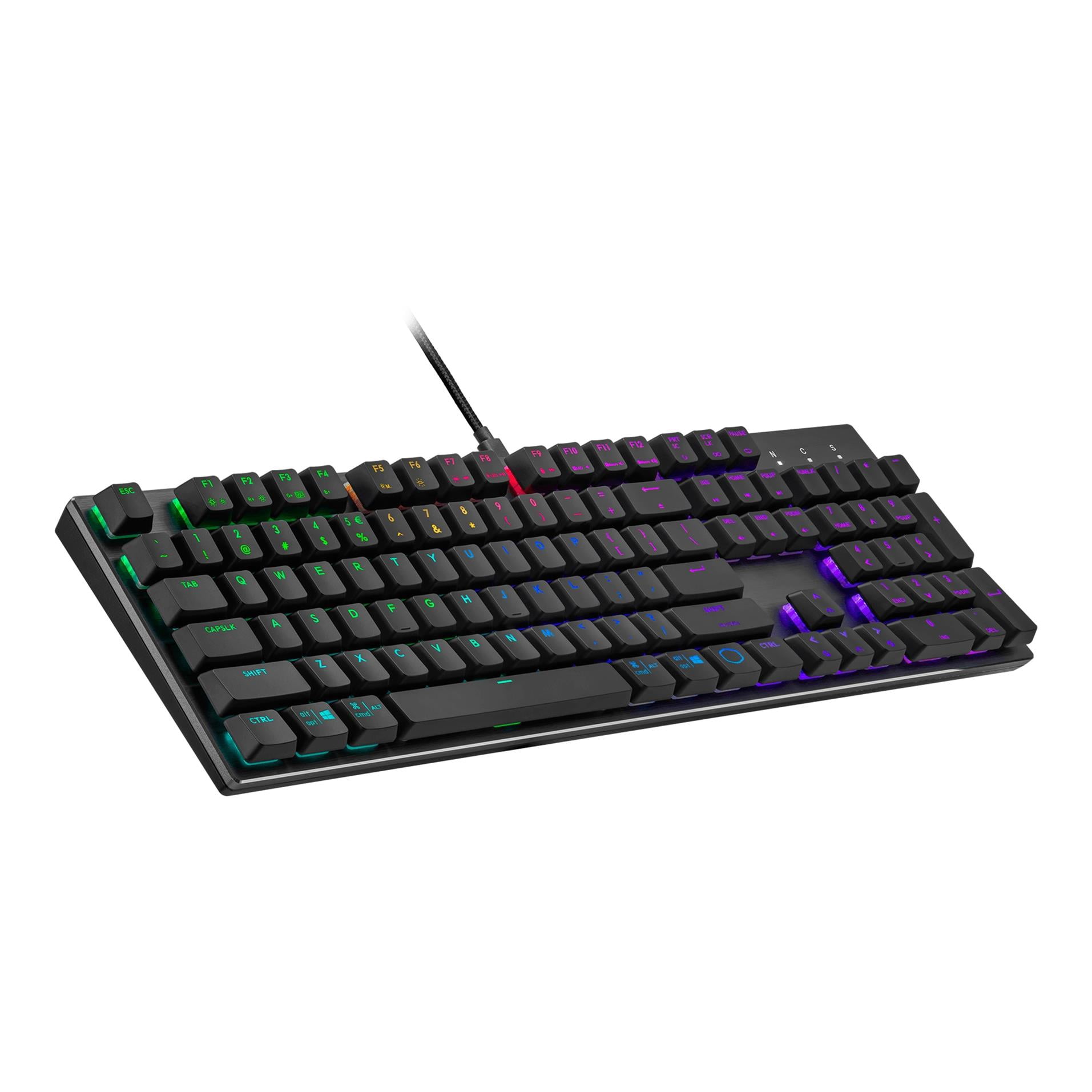 Cooler Master SK652 Full Mechanical Low Profile Gaming Keyboard with ...