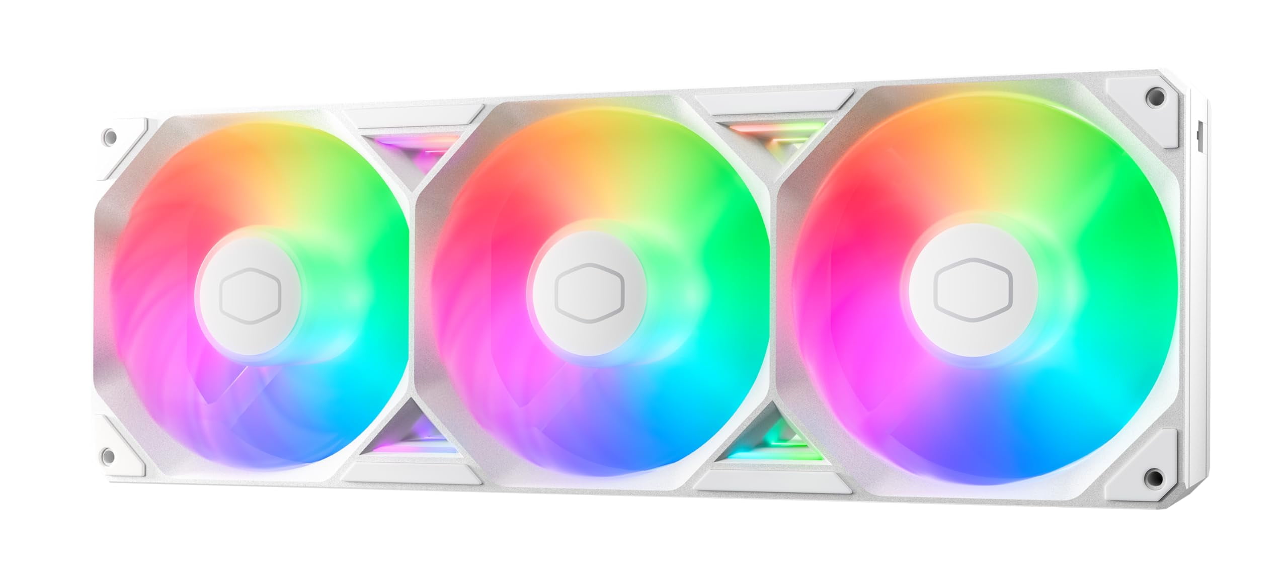 Cooler Master SickleFlow Edge KEF16 360 White Single-Frame PC Case ...