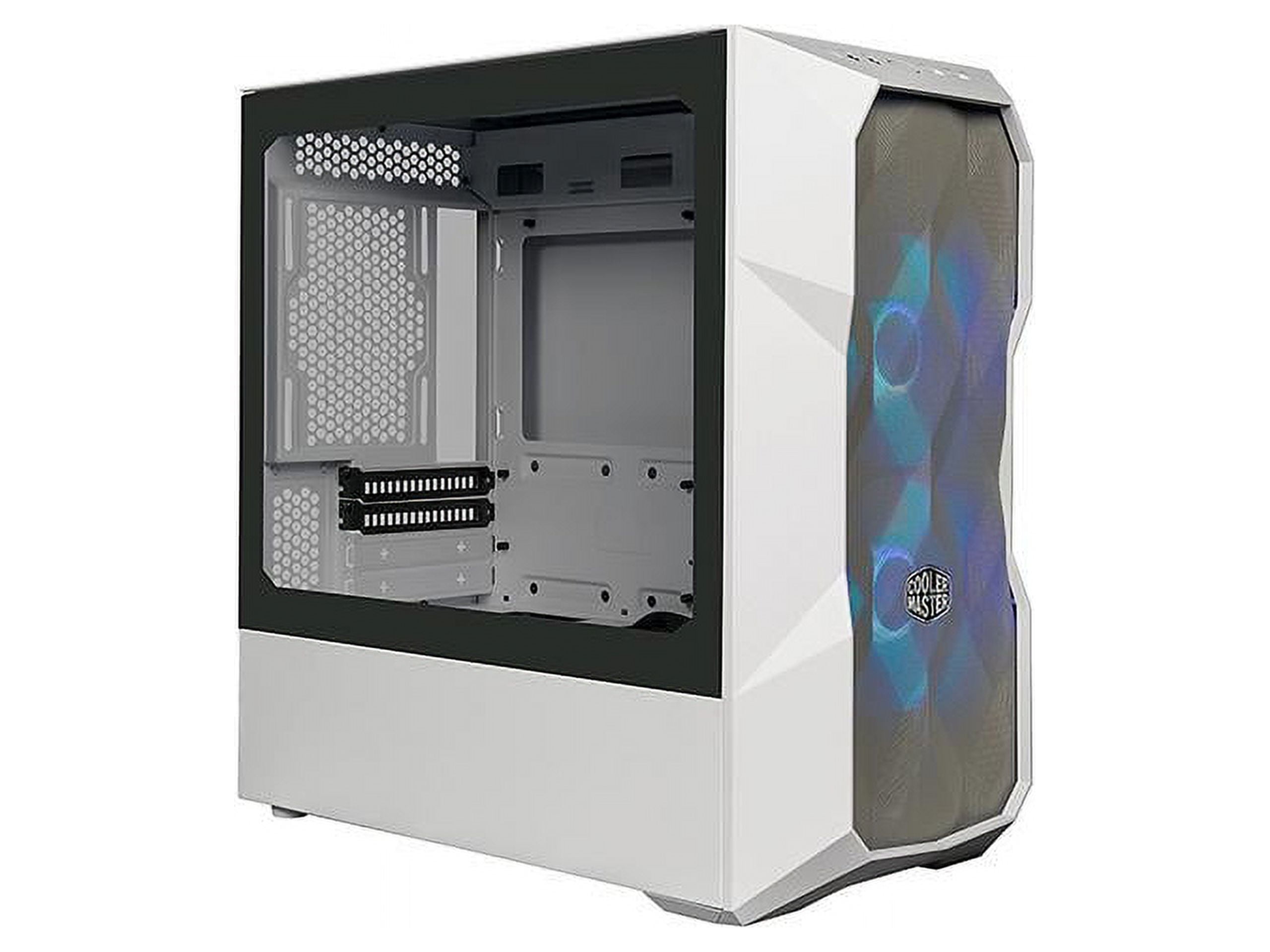 TD300 Mesh Micro-ATX Mini Tower Case with 3D Contour Front Panel and ...