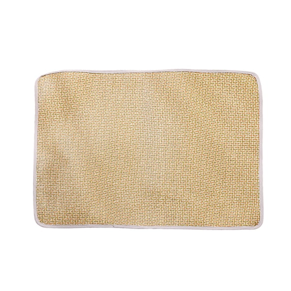 Cooler Summer Dog Mat, Rattan Pet Ice Mat for Cats and Dogs, Breathable ...
