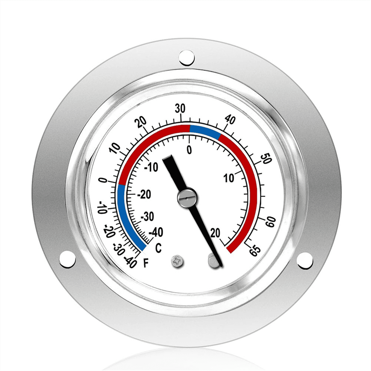 Cooler Thermometer Capillary Design Refrigeration Gauge, -40 to 65 ...