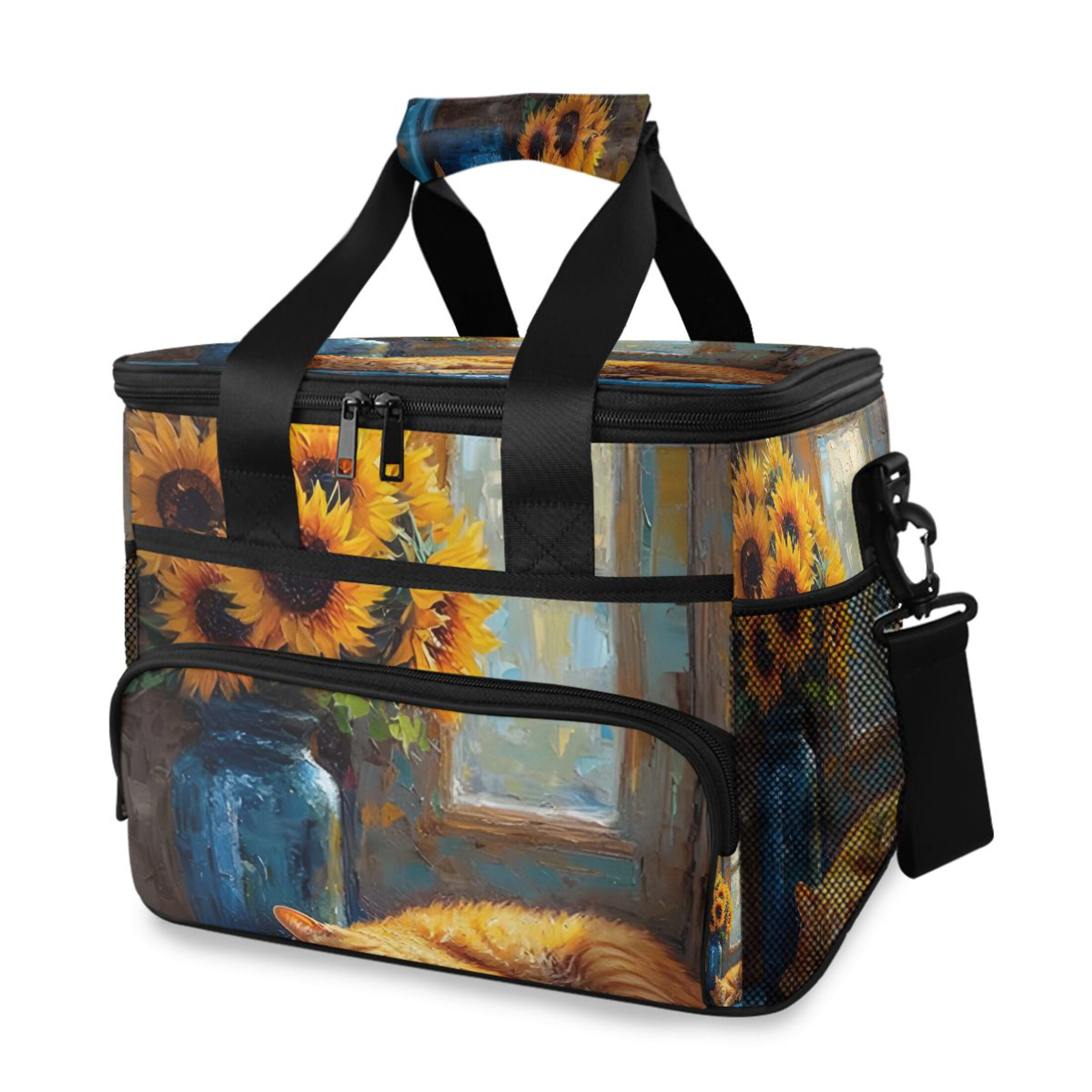 Cooler bag Hi_2046_sunflower Cat 15L Insulated Lunch Bag Large Cooler ...