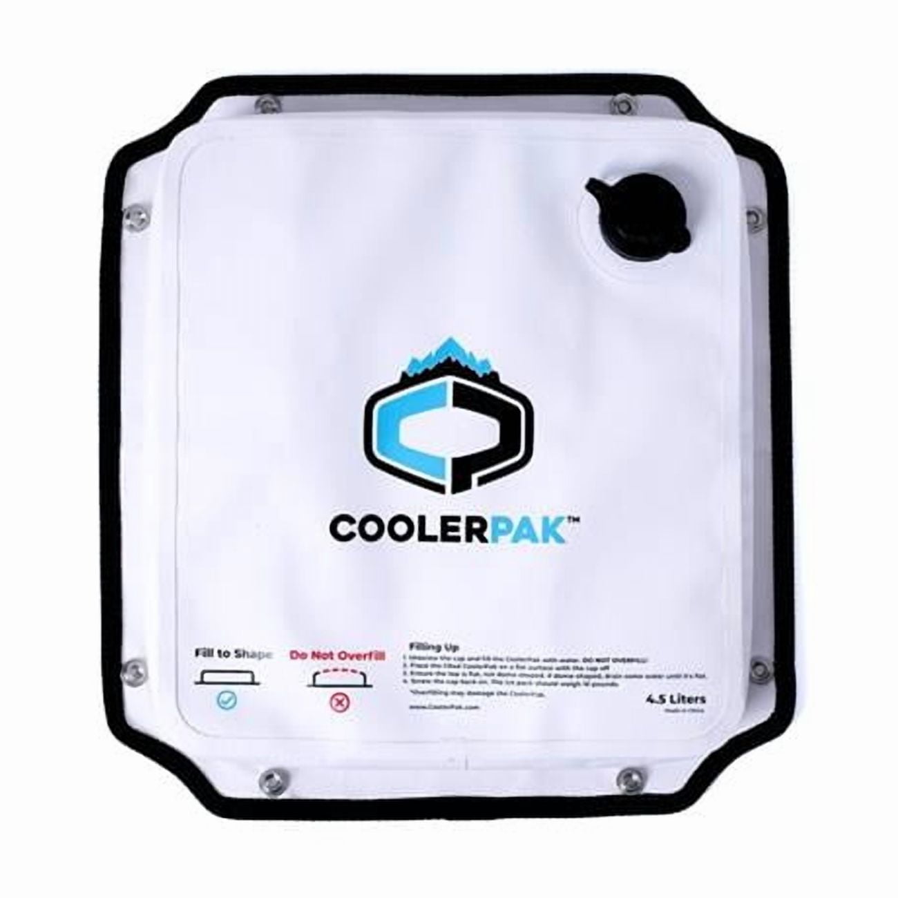 CoolerPak CP-10S1-N 10 lbs Ice Pack for Coolers - Snap Series ...