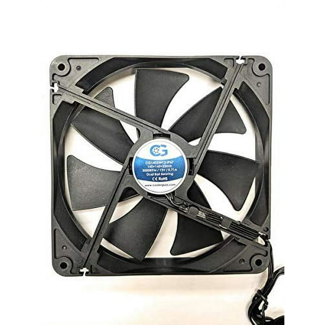 Coolerguys Coolerguys 140Mm (140X140X25) High Airflow Waterproof Ip67 ...
