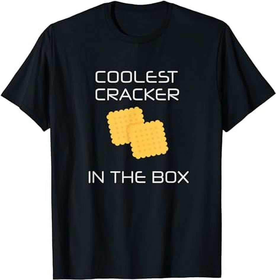 Coolest Cracker In The Box T-Shirt | Junk Food Humor Tee - Walmart.com
