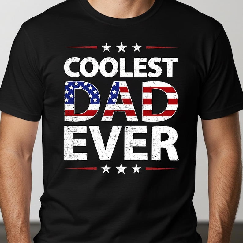 Coolest Dad Ever Png, Best Dad Ever, Father's Day, Dad , Fatherhood ...