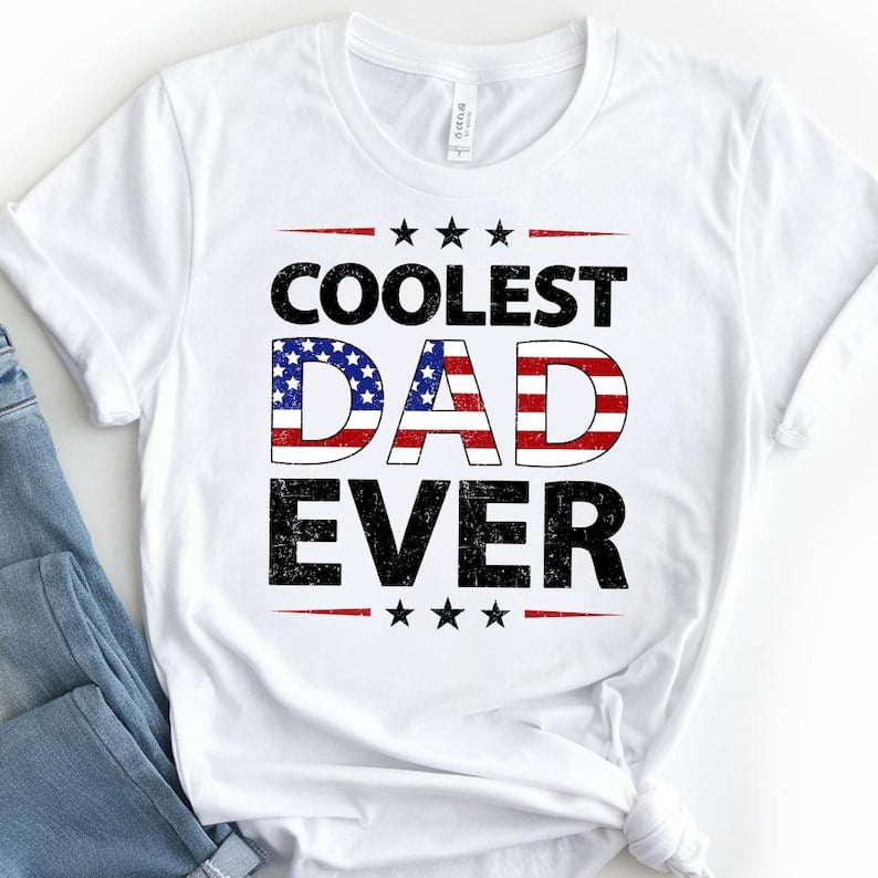 Coolest Dad Ever Png, Best Dad Ever, Father's Day, Dad , Fatherhood ...
