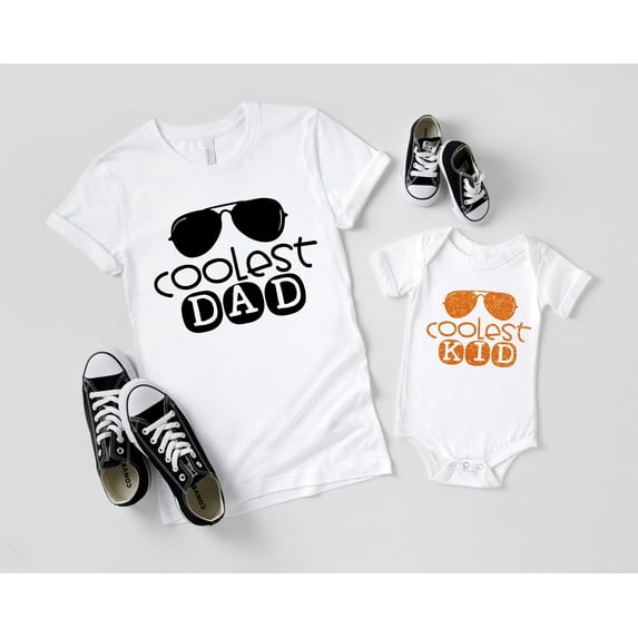 Coolest Dad Shirt,Coolest Shirt,Dad and Son matching Shirt,New Dad ...