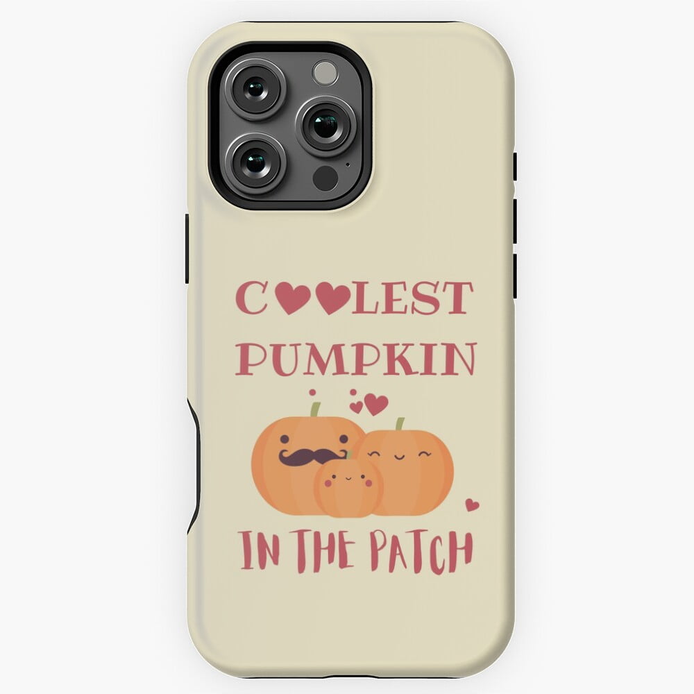 Coolest Family s Pumpkin In The Patch Phone Case for iPhone 16 15 14 13 ...