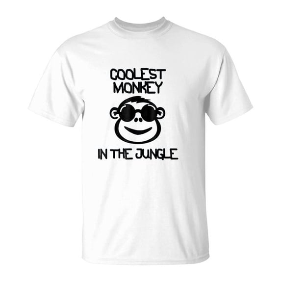 Coolest Monkey In The Jungle TShirt - Walmart.com