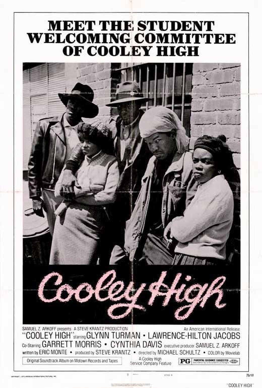 Cooley High - movie POSTER (Style A) (27" x 40") (1975) - Walmart.com