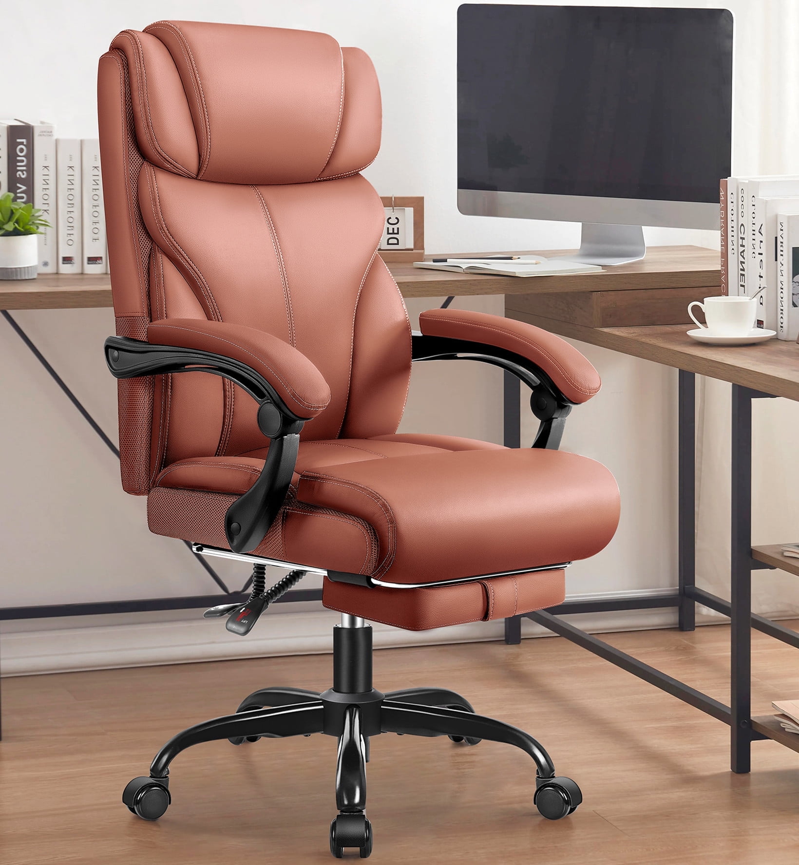 Coolhut Executive Office Chair, Big and Tall Office Chair 500LBS Wide ...