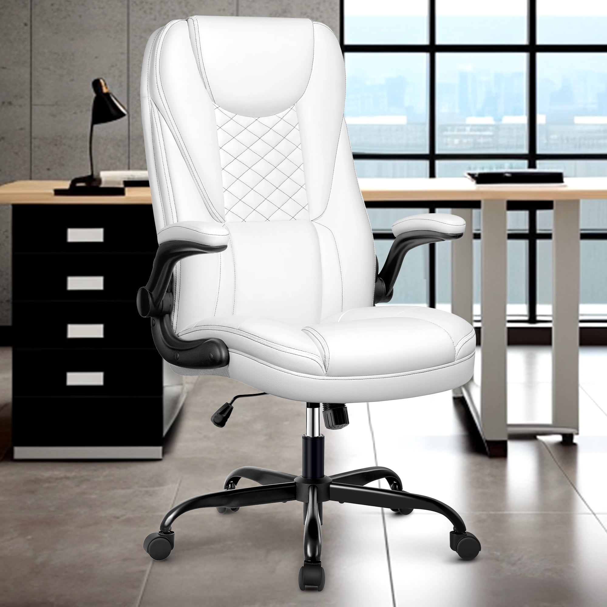 Coolhut Executive Office Chair for Big and Tall Individuals with Foot ...