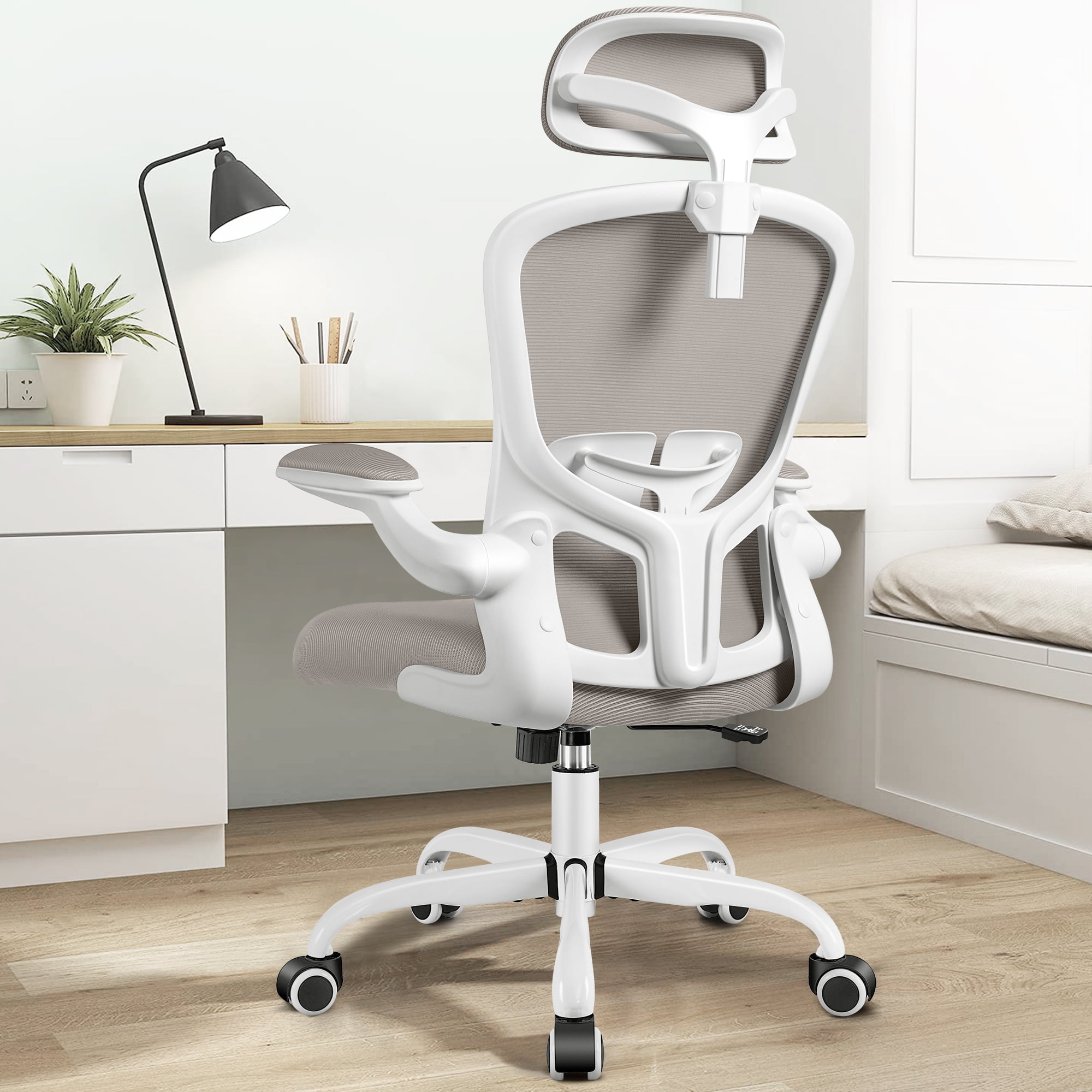 Coolhut Office Drafting Chair Armless, Tall Office Desk Chair ...