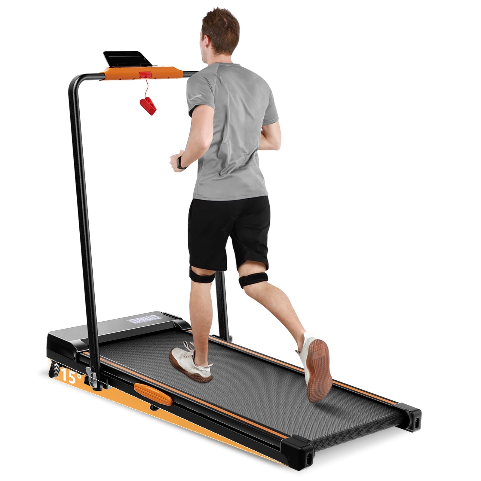 Coolhut Walking Pad With an Incline and Handlebar, Walking Pad 2.5HP ...