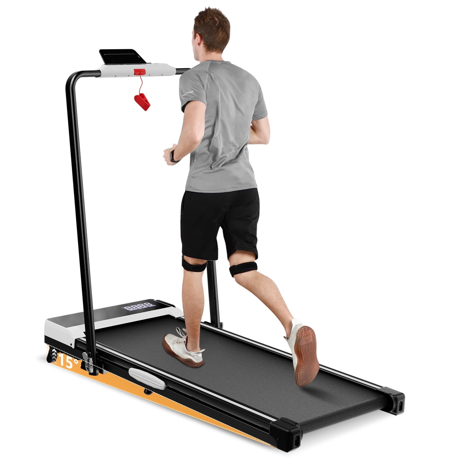 Coolhut Walking Pad With an Incline and Handlebar, Walking Pad 2.5HP ...