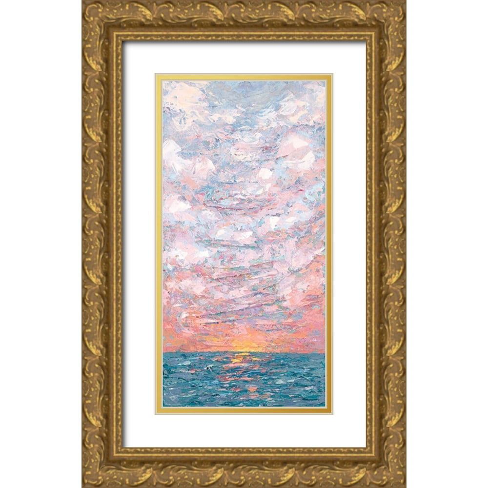 Coolick, Ann Marie 11x18 Gold Ornate Wood Framed with Double Matting ...