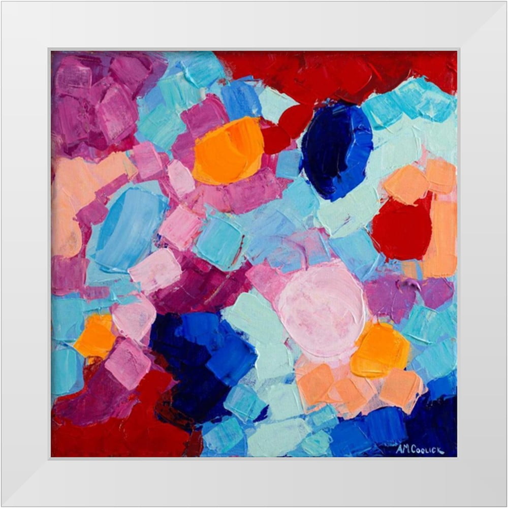 Coolick, Ann Marie 12x12 White Modern Wood Framed Museum Art Print ...