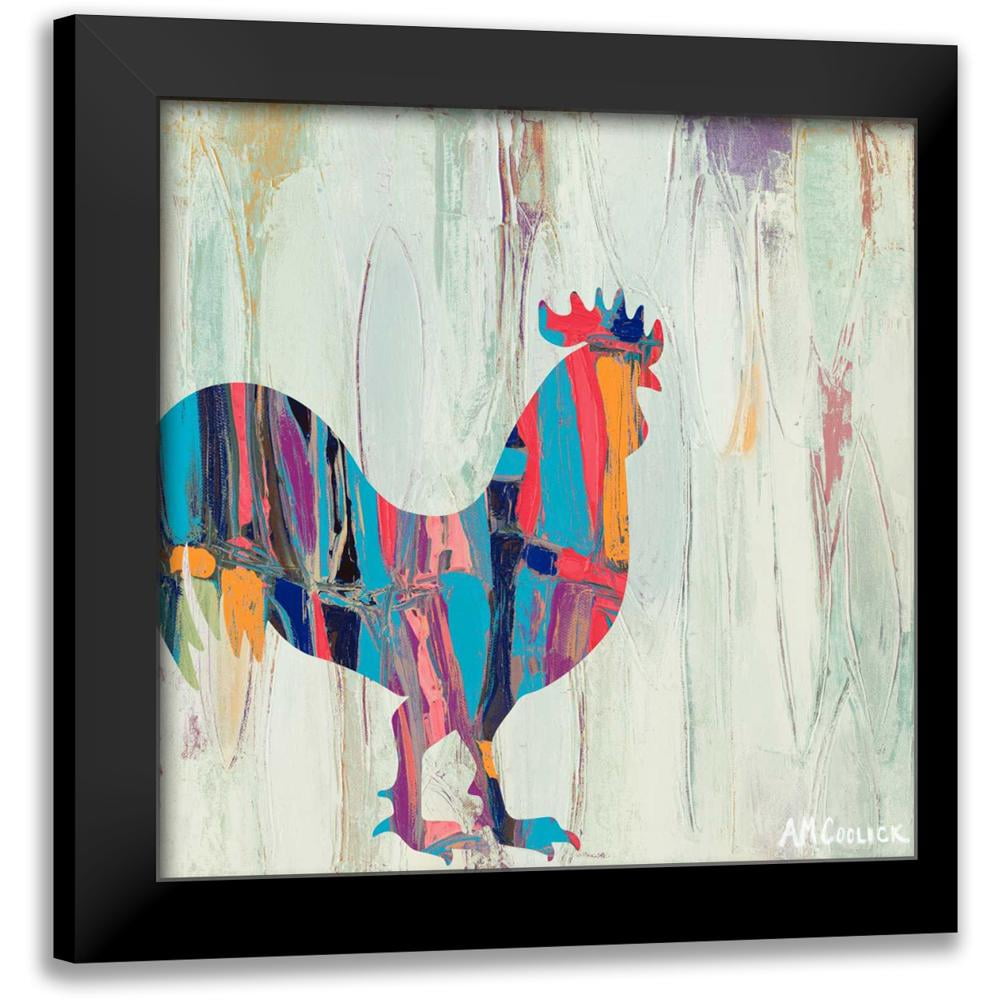 Coolick, Ann Marie 20x20 Black Modern Framed Museum Art Print Titled ...