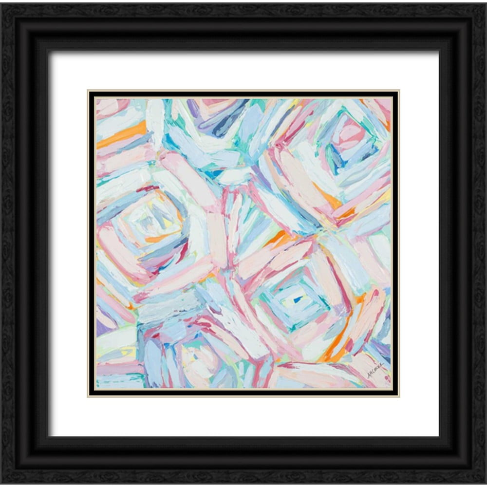 Coolick, Ann Marie 20x20 Black Ornate Wood Framed with Double Matting ...